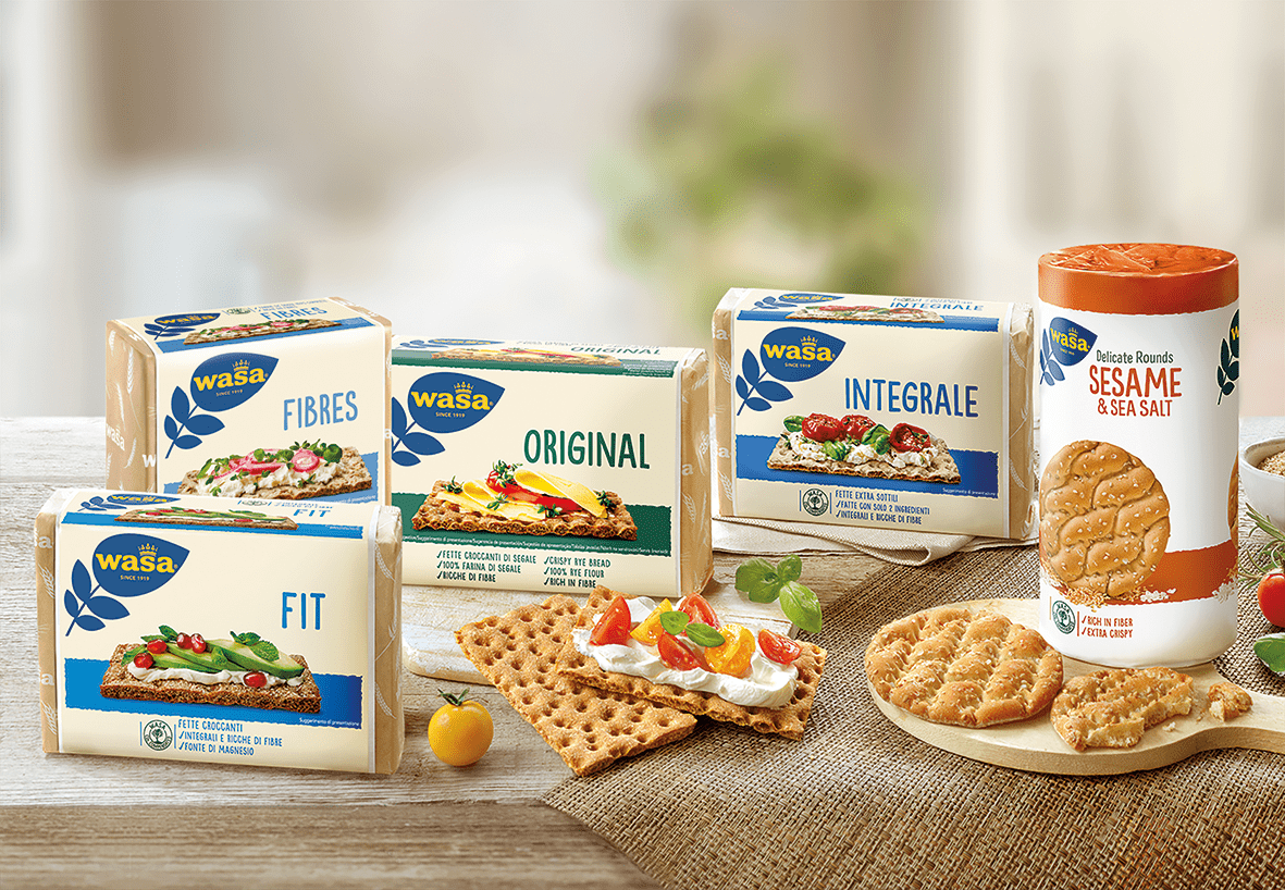 Wasa, making life crunchier since 1919 one slice of bread at a time ...